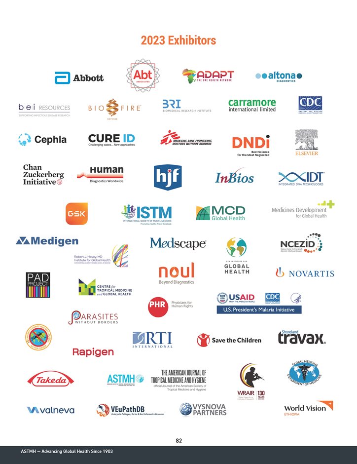 ASTMH - Exhibitors