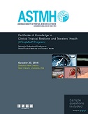 ASTMH - Certificate Program